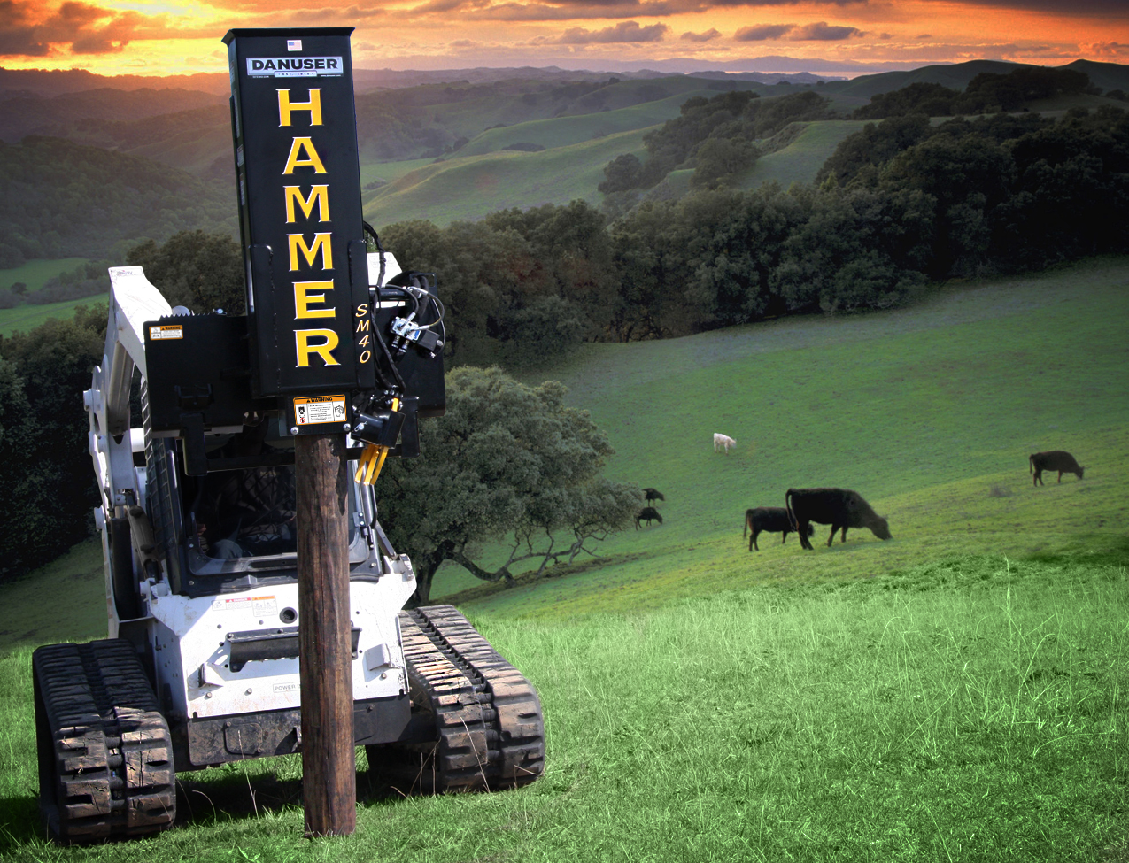 Hammer SM40 with Grapple Loaded | Danuser