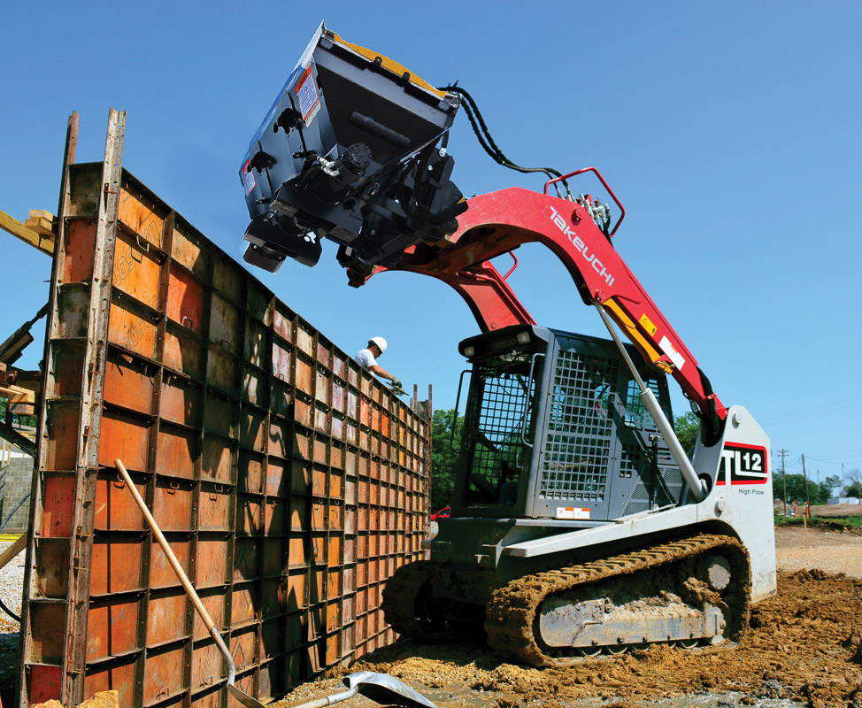 Mega Mixer Material Handling Bucket | Danuser