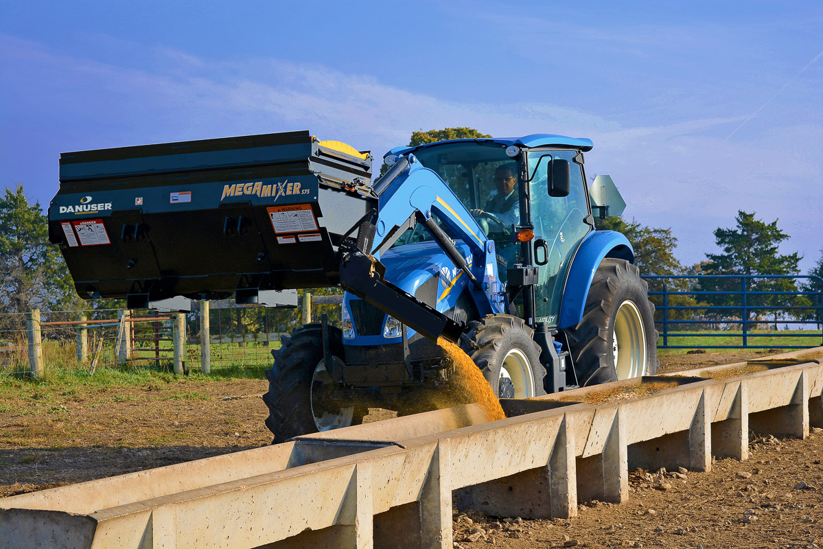 Mega Mixer Material Handling Bucket | Danuser