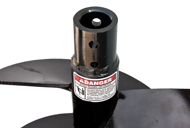 Fab Auger 16" x 48" w/ 2" Round | Danuser