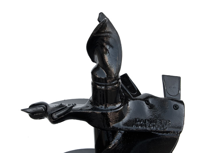 Auger 12" x 40" Hole Digger Head with Teeth w/ 2-9/16" Round | Danuser