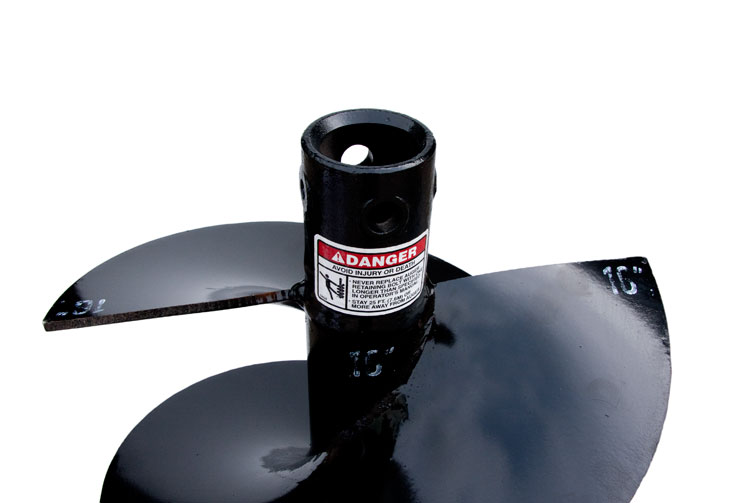 Cast Auger 16" x 60" w/ 2-9/16" Round | Danuser