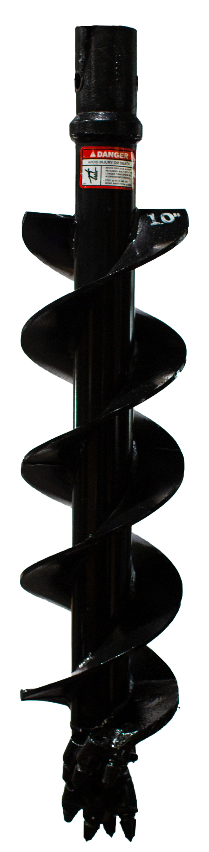 Bullet Auger 10" x 48" w/ 2" Hex | Danuser