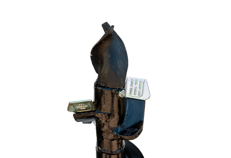 Cast Auger 6" x 36" w/ 2" Round | Danuser
