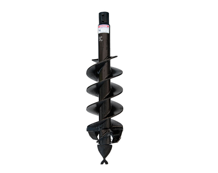 Cast Auger 9" x 36" w/ 2" Round | Danuser