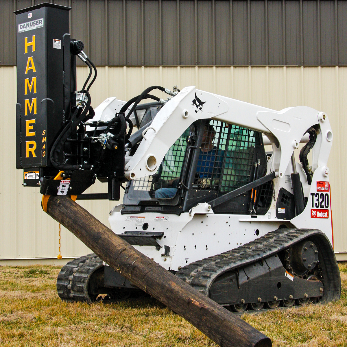 Product Line Detail Page: Hammer Post Driver Series | Danuser