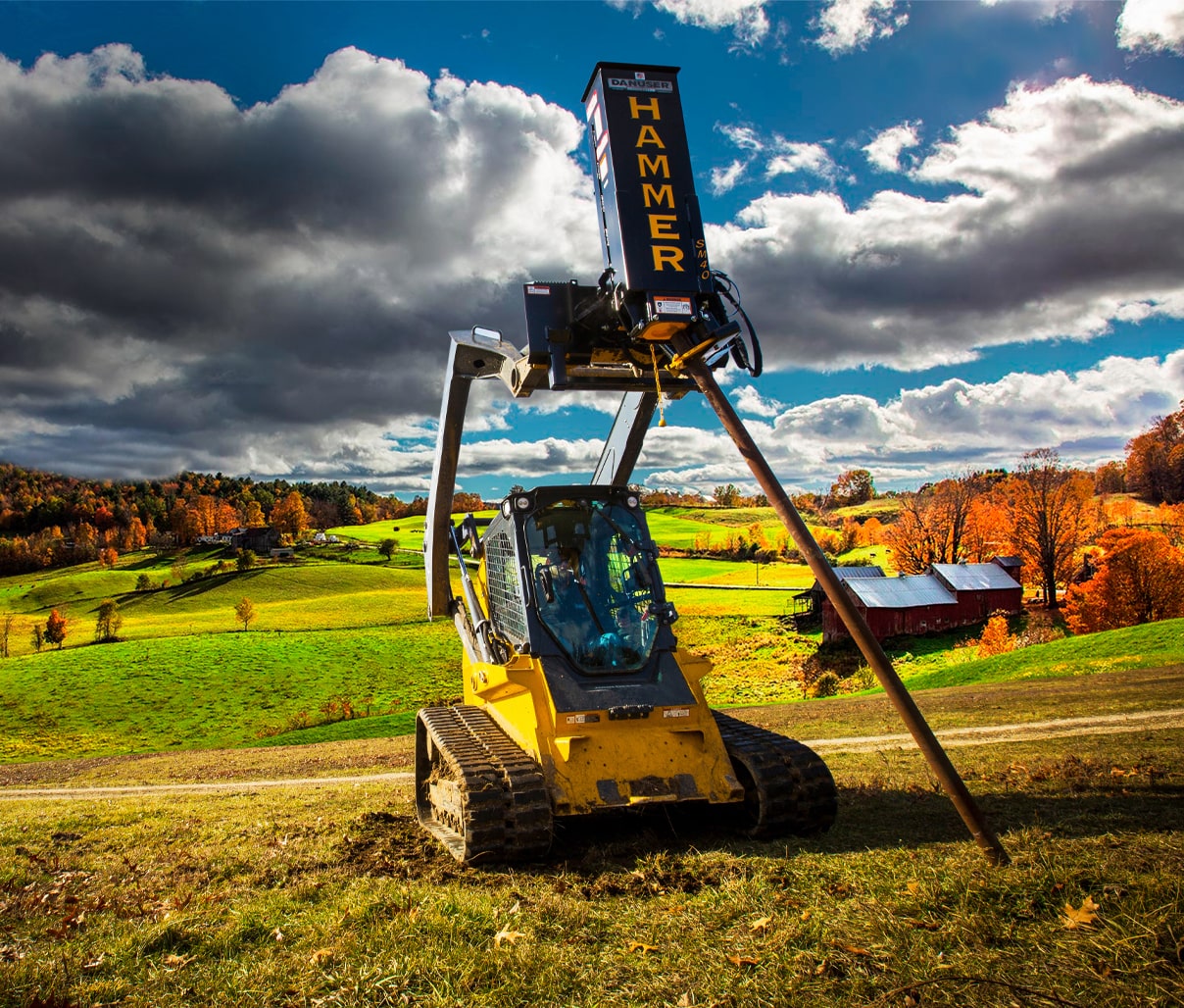 Product Line Detail Page: Hammer Post Driver Series | Danuser