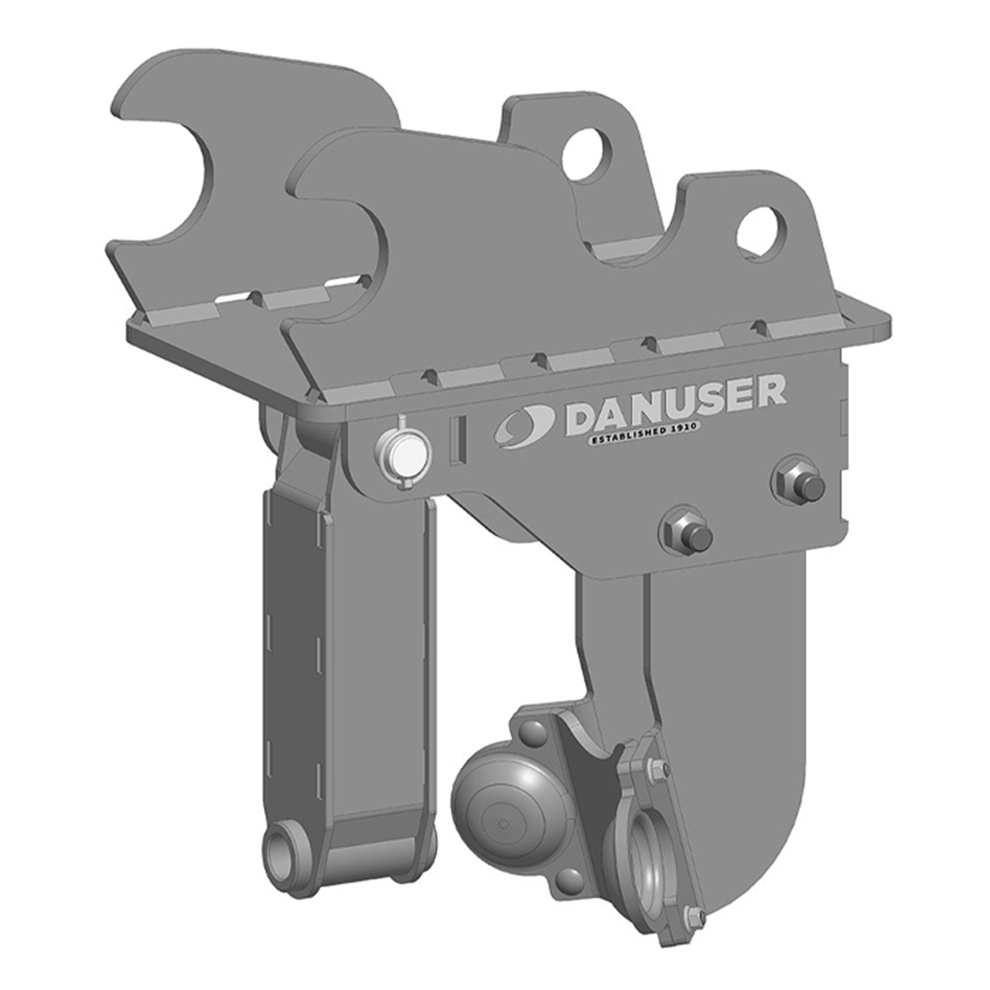 Backhoe & Excavator Quick Attach Mounting Kit (Kubota KX161-3 & U45 USA ...