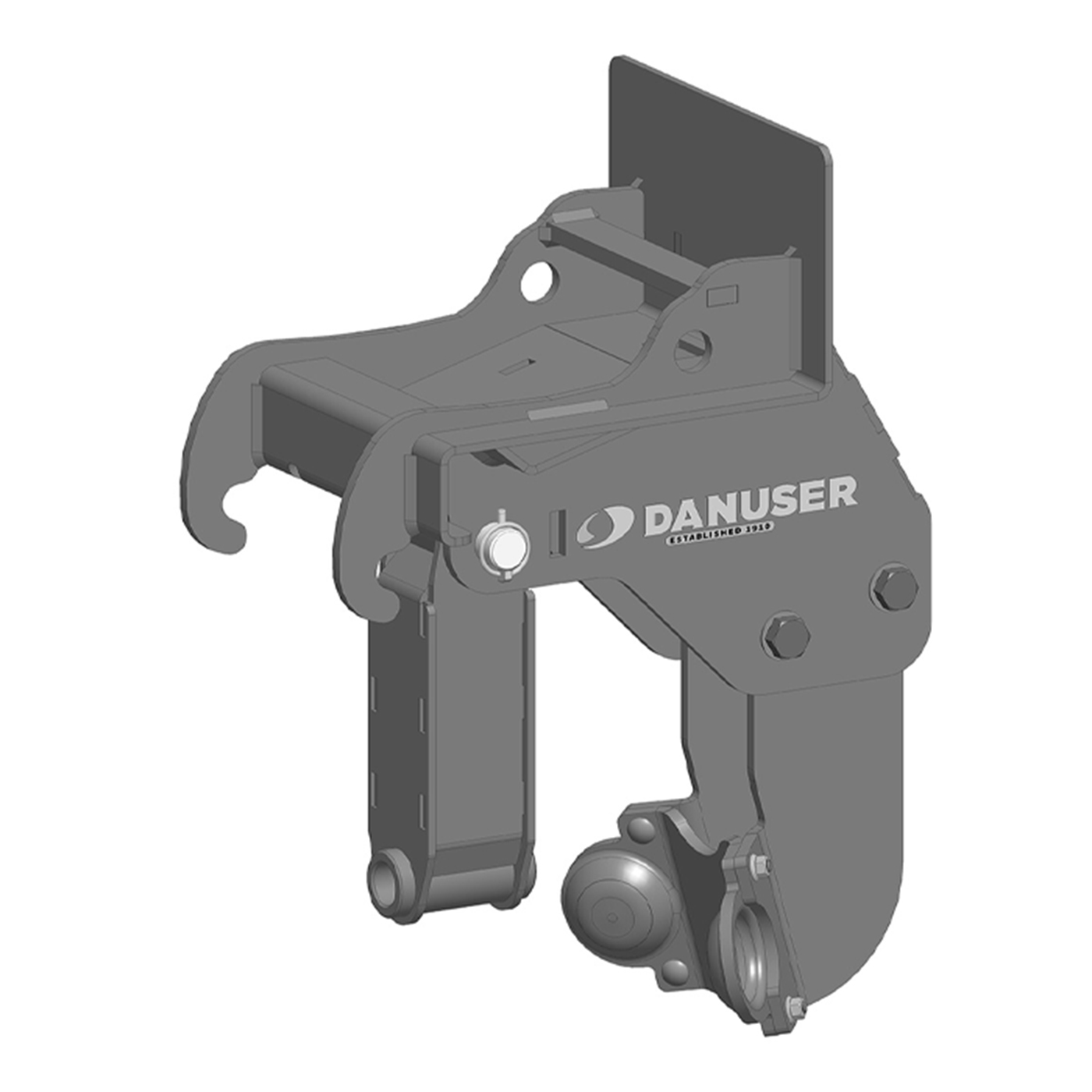 Backhoe & Excavator Quick Attach Mounting Kit (Bobcat X-Change) | Danuser