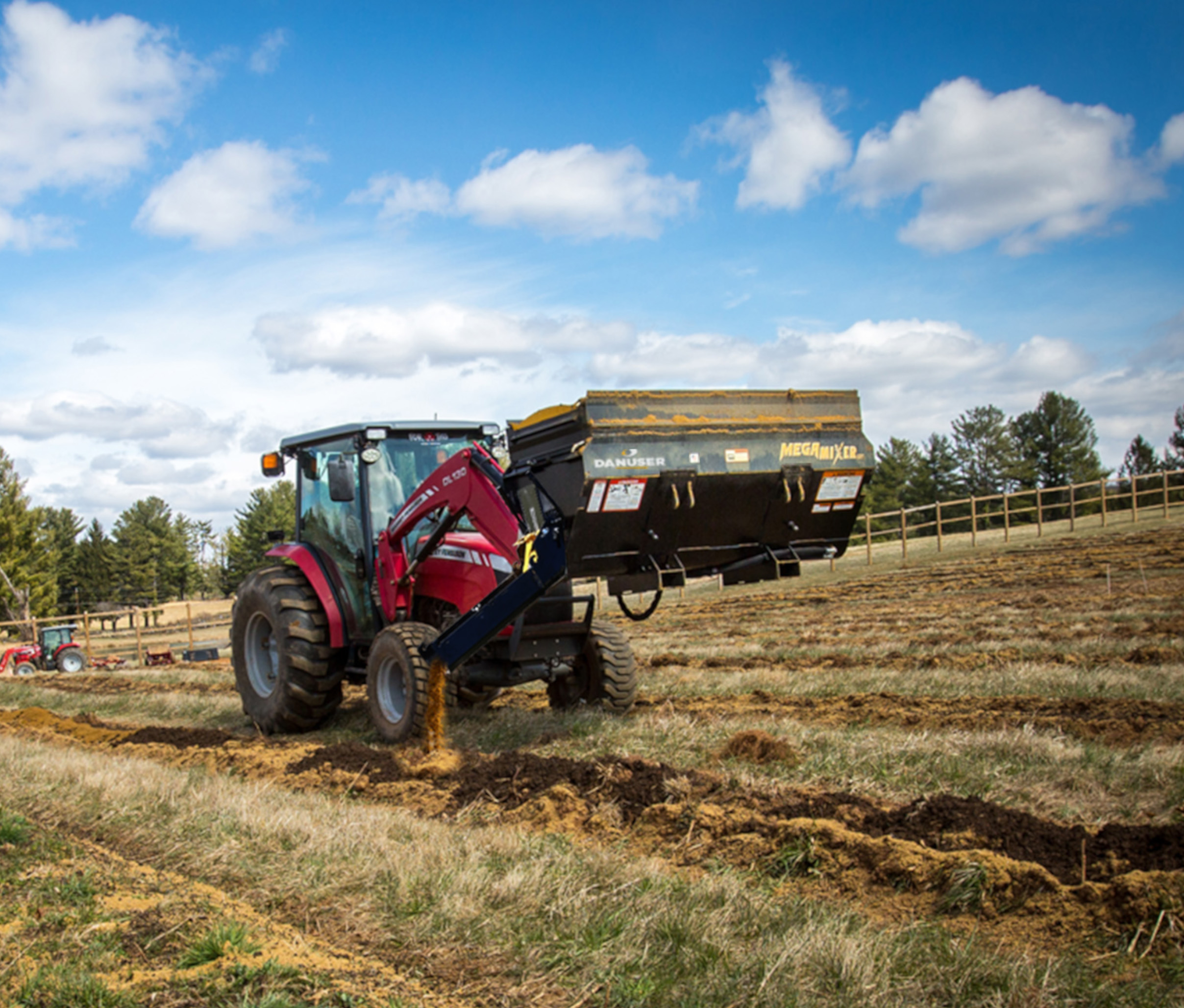 Mega Mixer Material Handling Bucket | Danuser
