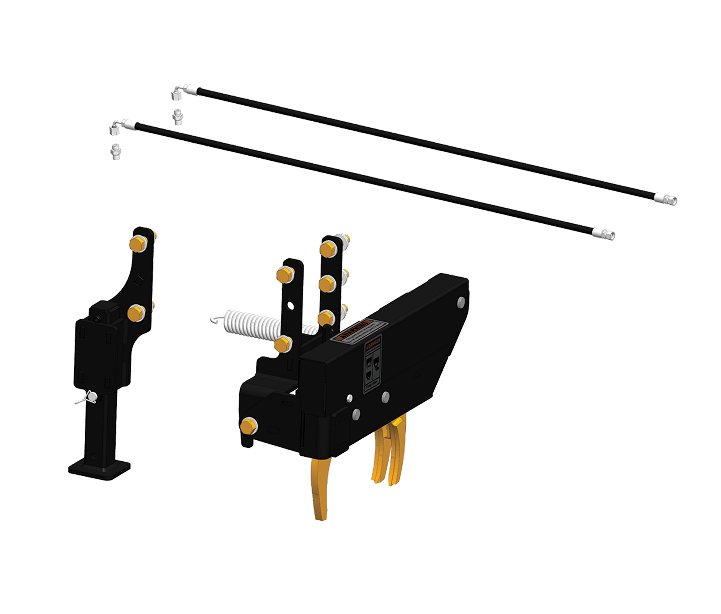 T8-RR Skid-Steer Grapple Kit - Non-Tilt | Danuser