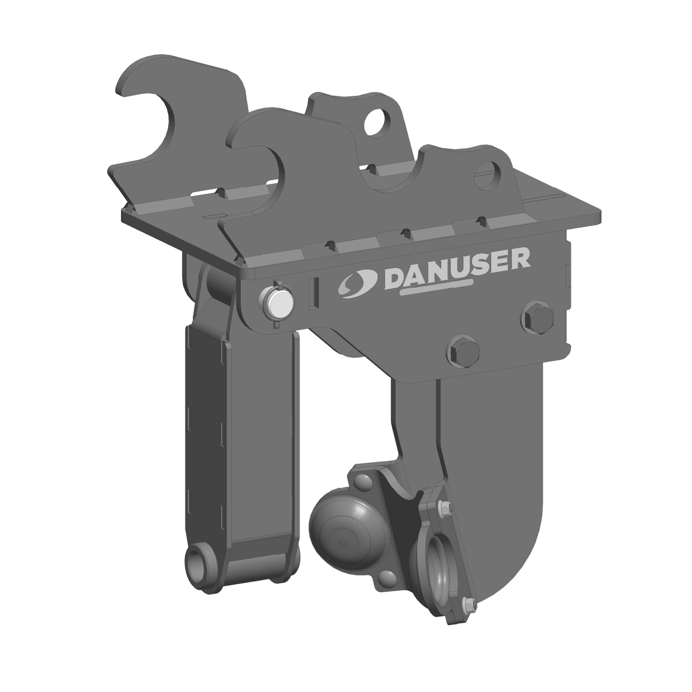 EP Backhoe & Excavator Quick Attach Mount (Kubota KX030, KX033, KX040 ...