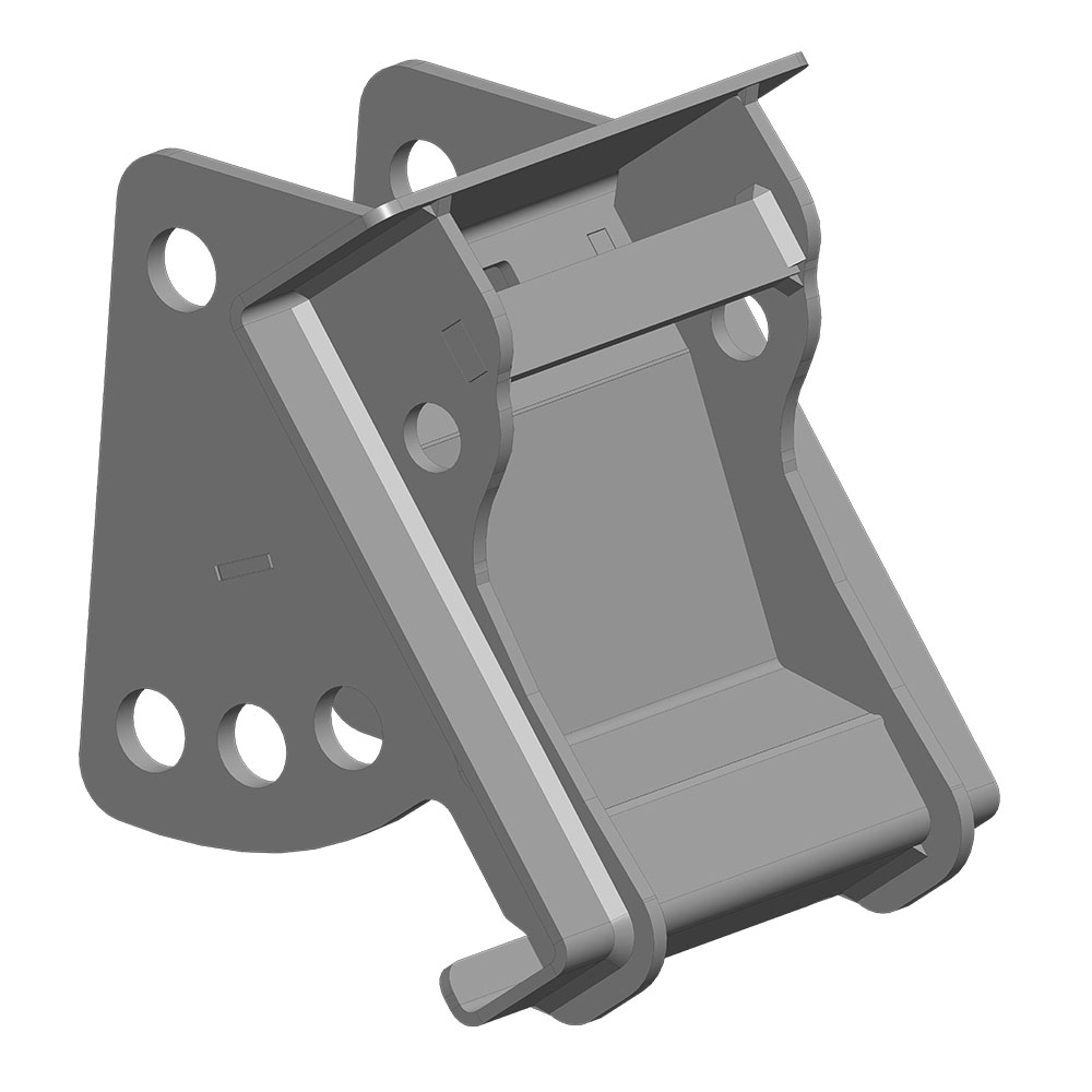 Hornet Backhoe & Excavator Quick Attach Mount (Bobcat X-Change) | Danuser