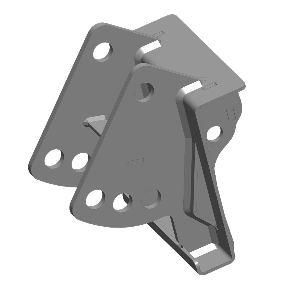 Excavator Quick Attach Mounting Kit - Bobcat X-Change | Danuser