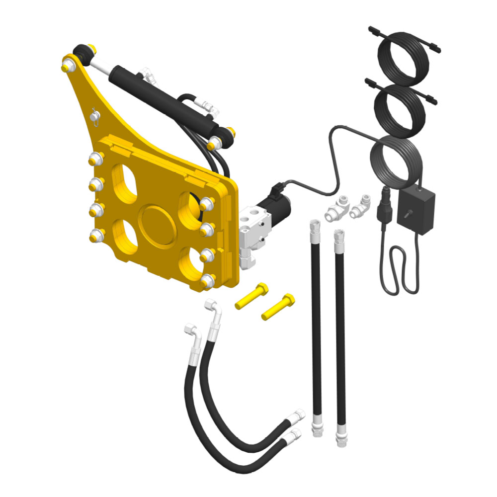 T7 Backhoe & Excavator Tilt Kit | Danuser