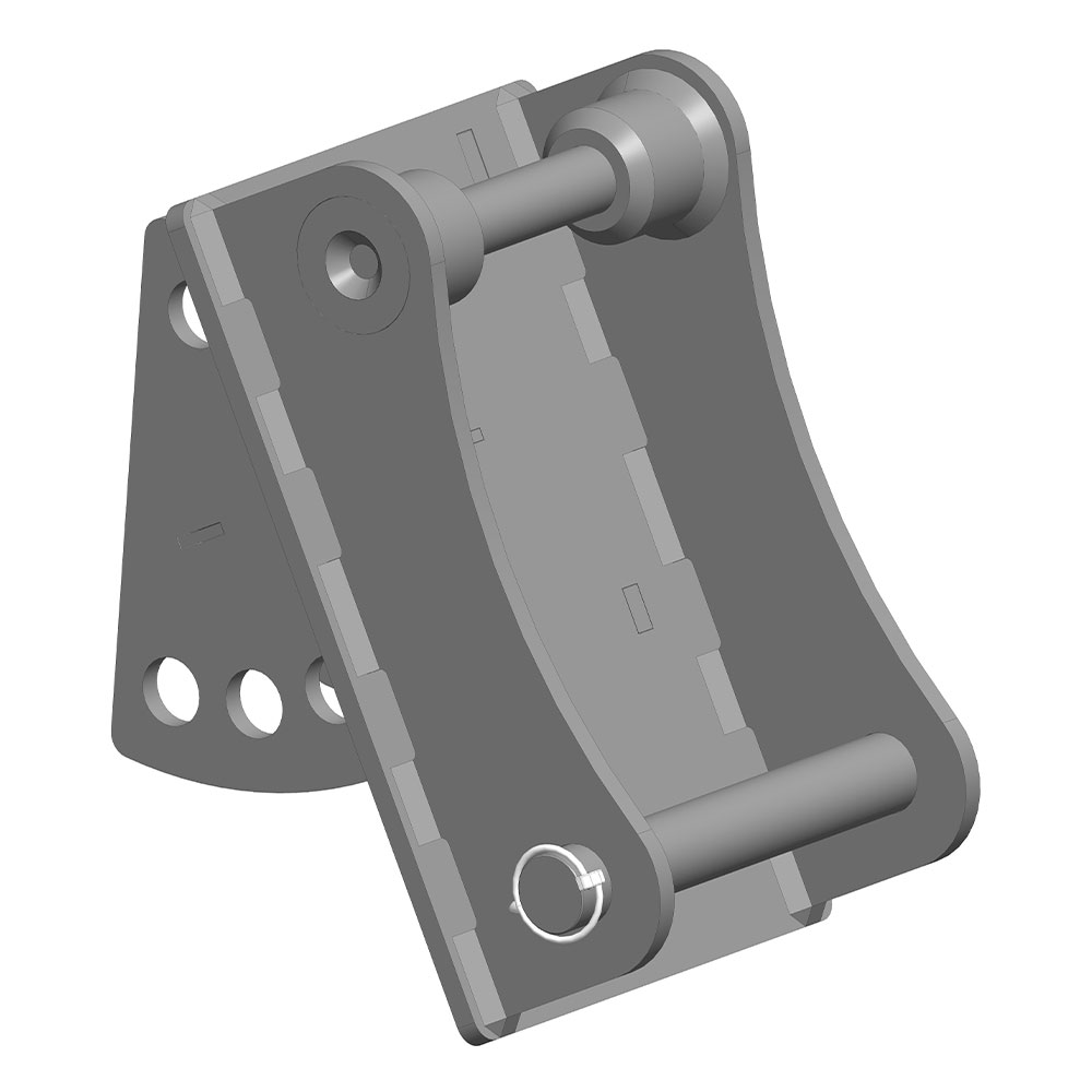 Backhoe Quick Attach Mounting Kit (CASE 580 Super L Series 1&2) | Danuser