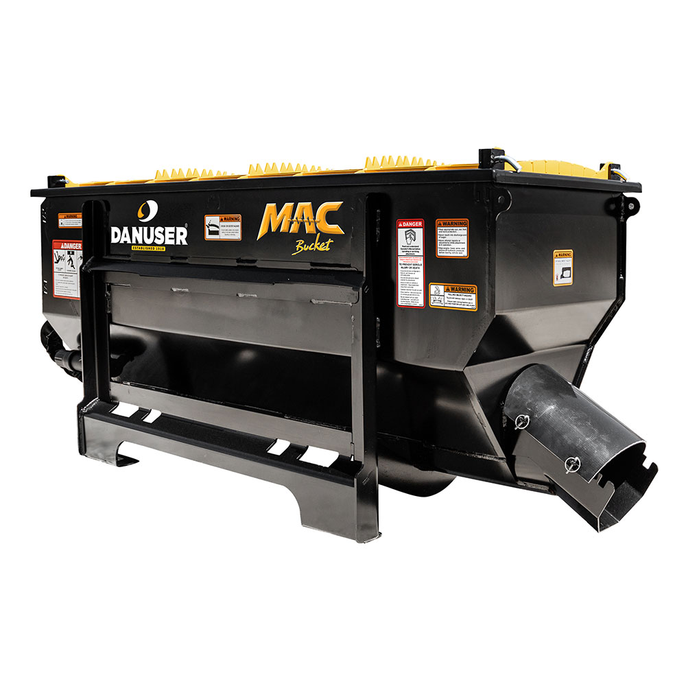 MAC Bucket with Steel Auger | Danuser