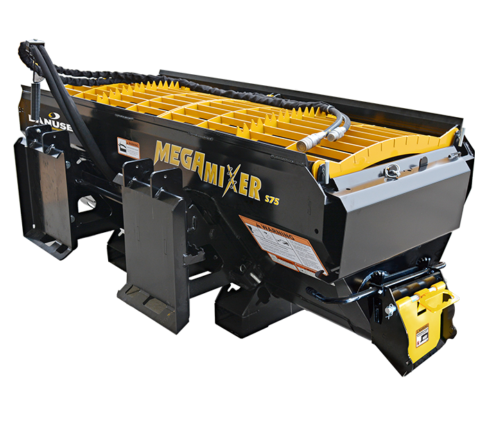 Mega Mixer Material Handling Bucket | Danuser