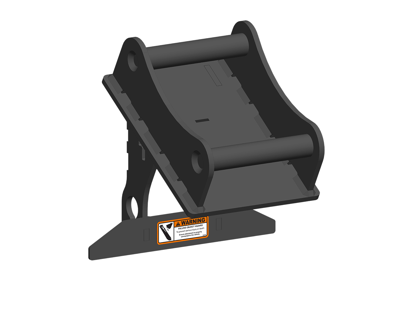 T3 Backhoe & Excavator Quick Attach Mount (Case CX75C SR, CX80C) | Danuser