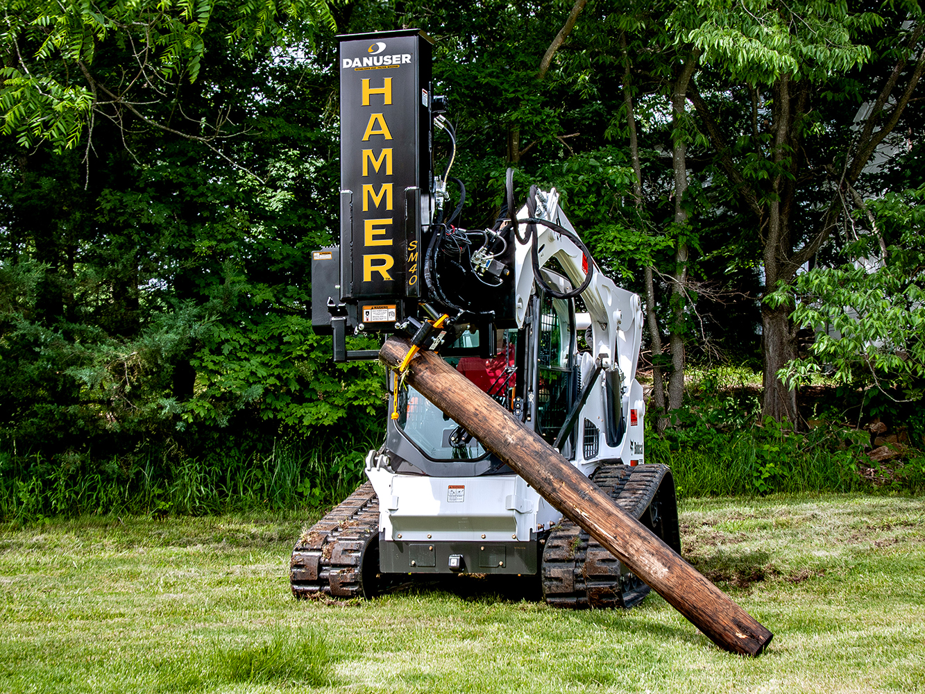 Hammer SM40 with Grapple and Tilt | Danuser