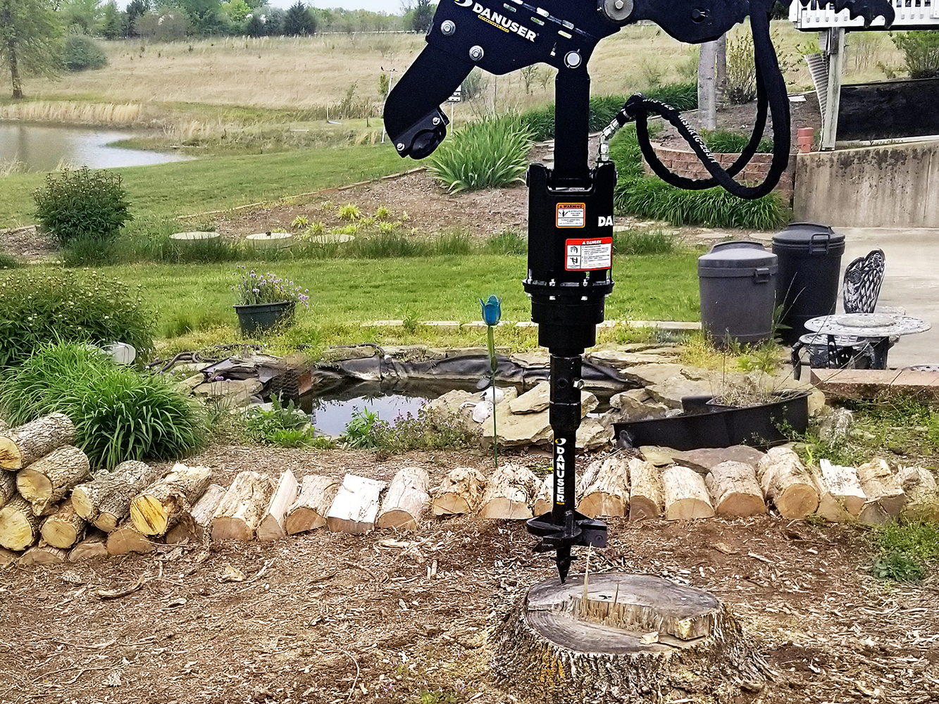 Stump Auger | Danuser