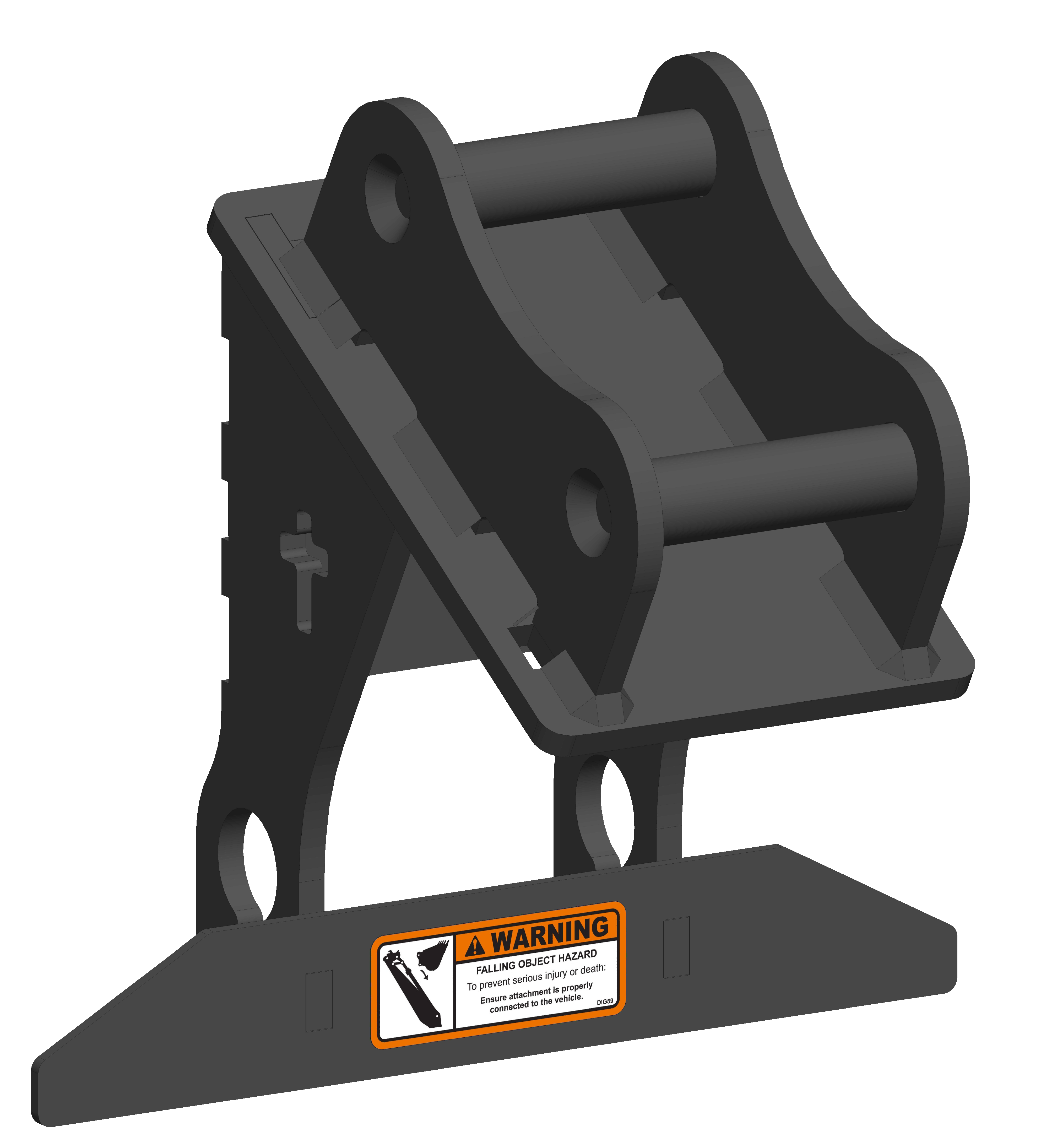 T3 Backhoe & Excavator Quick Attach Mount (CAT 304/305CR, 304.5) | Danuser