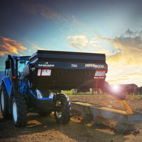 Mega Mixer Material Handling Bucket | Danuser