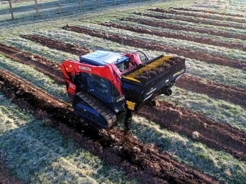 Mega Mixer Material Handling Bucket | Danuser