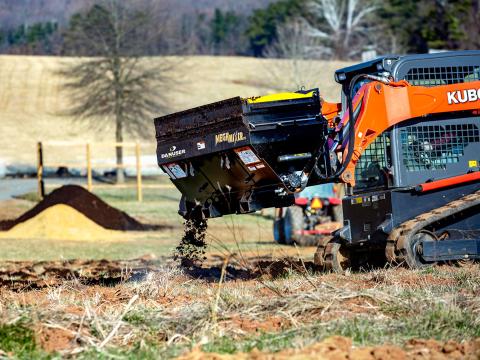 Mega Mixer Material Handling Bucket | Danuser